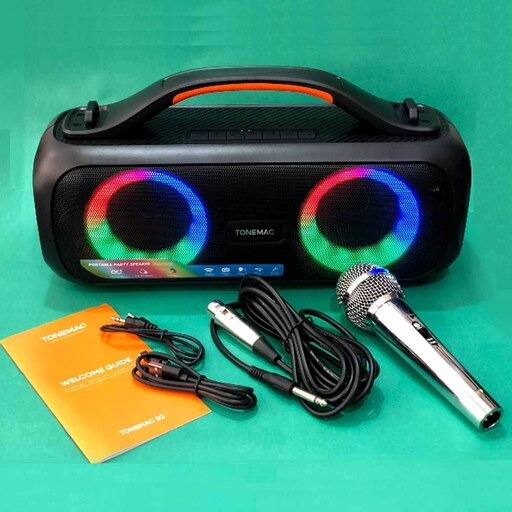 اسپیکر بلوتوثی TONEMAC مدل B3 (یک هفته مهلت تست) - موبو دلتا