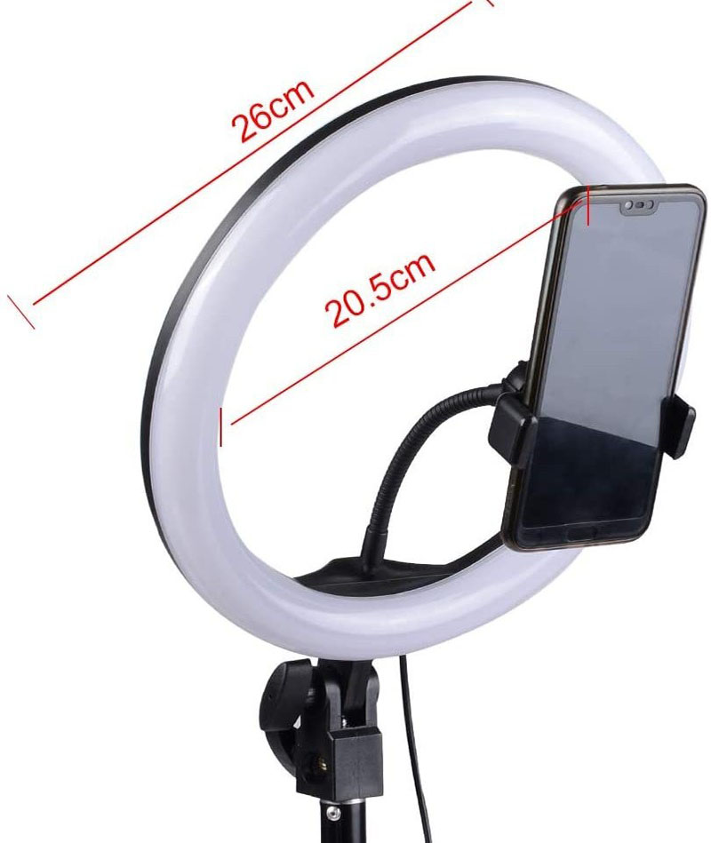 رینگ لایت 26 سانتی متری مدل CXB-260 - موبو دلتا