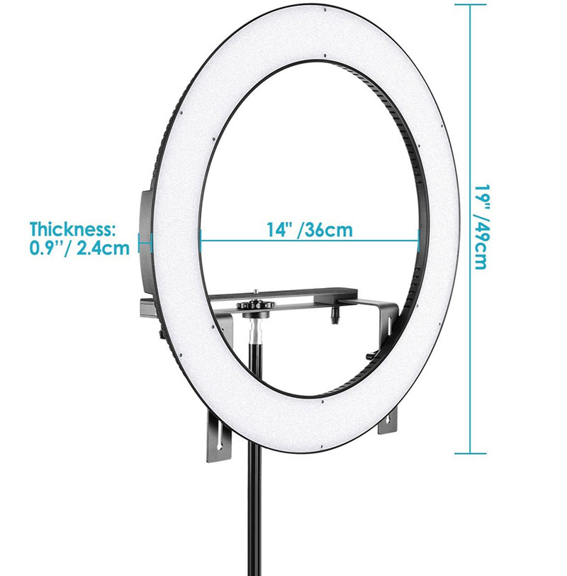 رینگ لایت 26 سانتی متری مدل CXB-260 - موبو دلتا