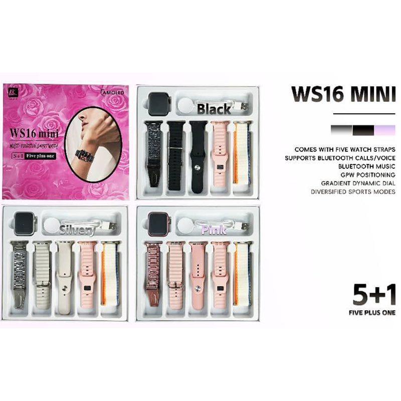 ساعت هوشمند مدل WS16 Mini - موبو دلتا